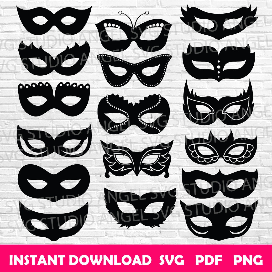 Mask Svg Venetian Mask Svg Carnival Mask Svg Masquerade Mask Svg Mask ...