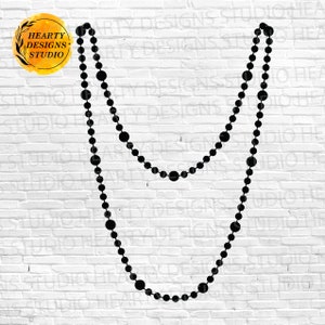 Rosary Beads SVG Bundle: Rosary Clipart, Vector, Silhouette (digital ...