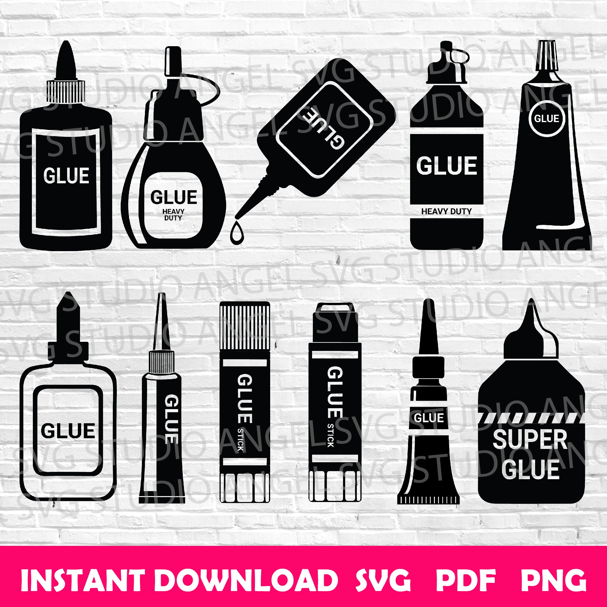 Glue Stick Clip Art Super Glue Stick Graphic By Banyuputihdigital