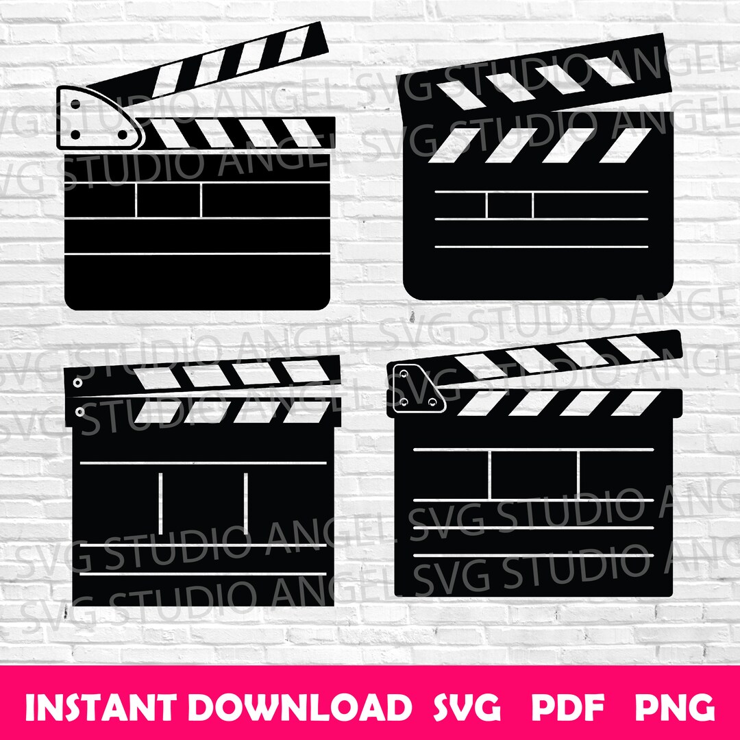 Clapperboard Svg Clapboard Svg Clapperboard Svg Bundle Clapperboard ...