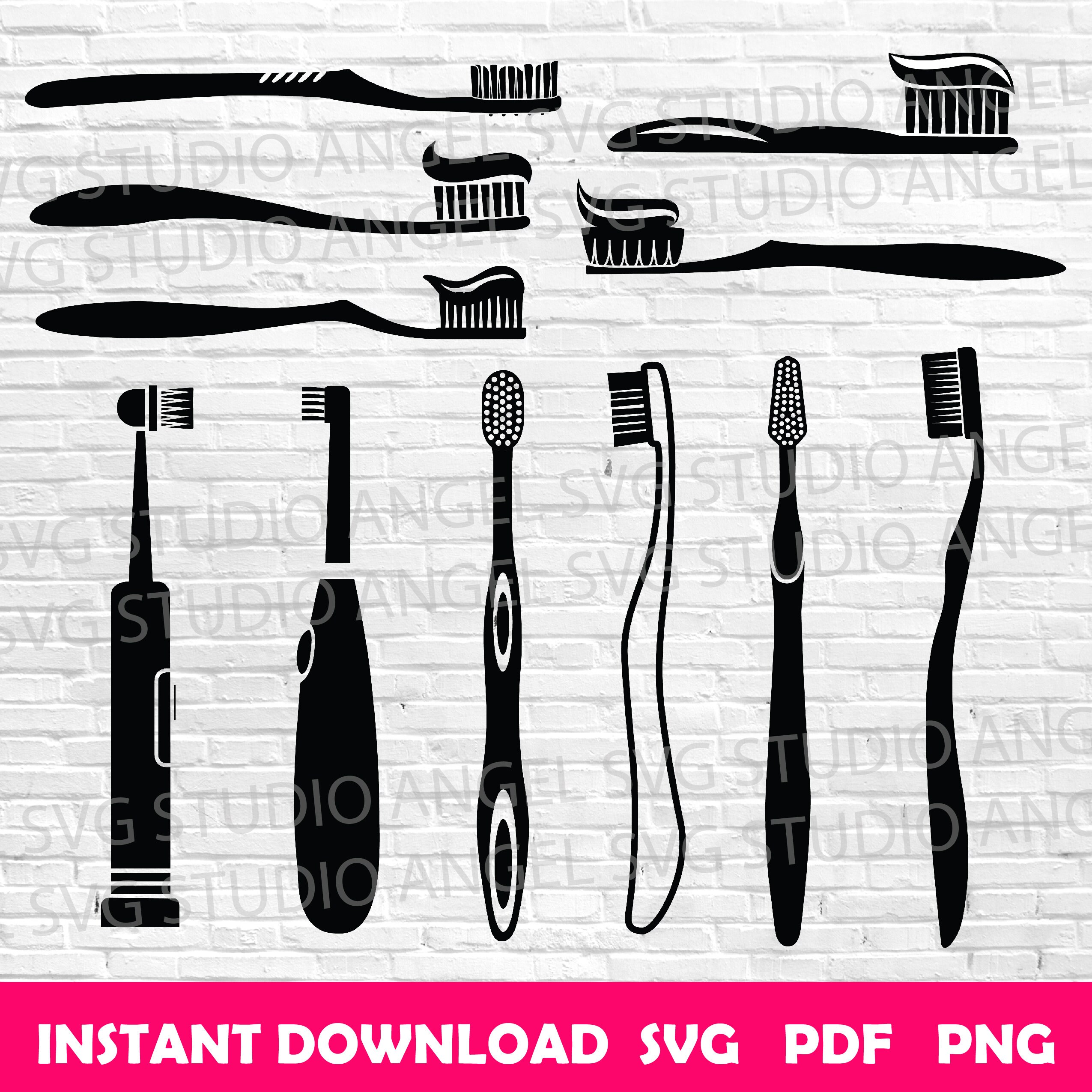 Toothbrush Silhouette