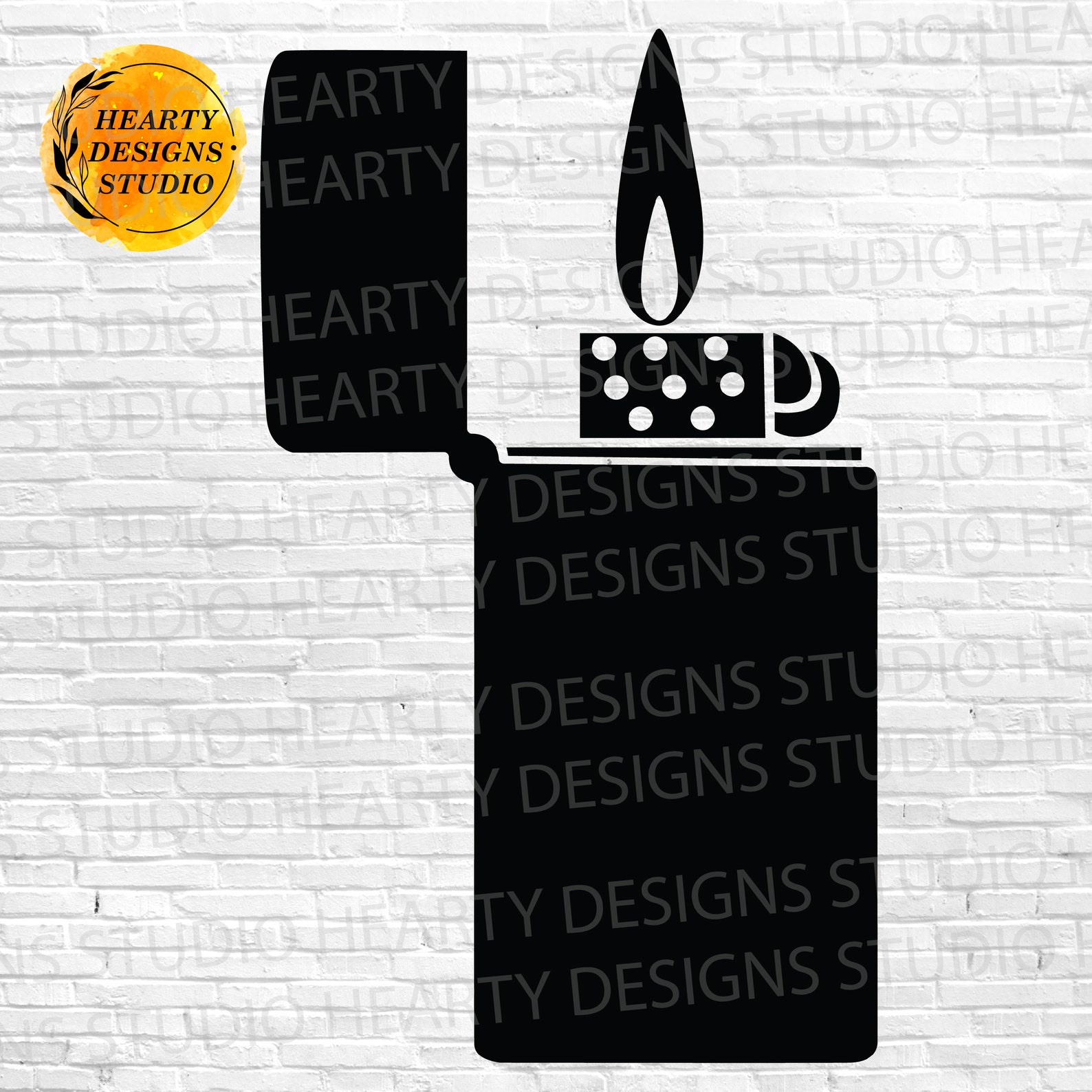 Cigarette Lighter SVG Bundle: Pocket Lighter Cut Files (digital ...