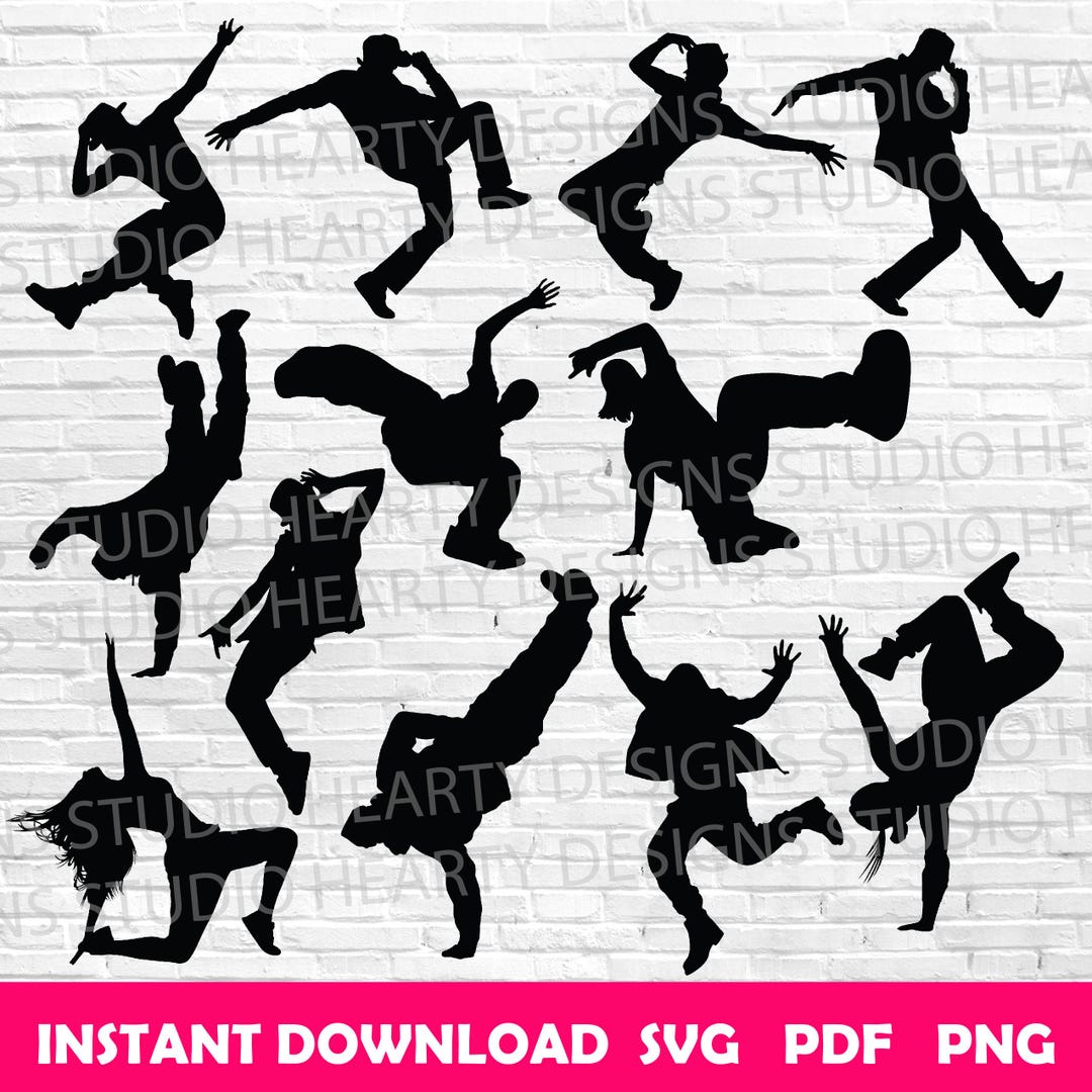 Break Dancer Svg Break Dance Svg Break Dance Cricut Break Dance Svg ...