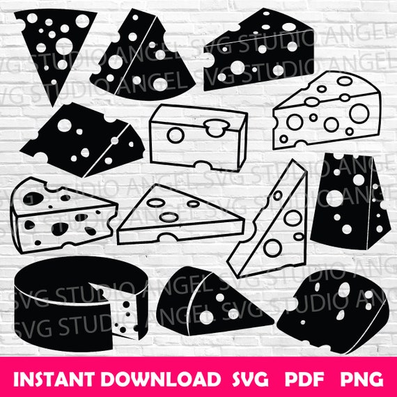 Cheese Svg Cheese Svg Cut Files Cheese Cricut Svg Cheese - Etsy Canada