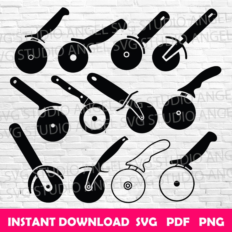 Pizza Slicer Svg Pizza Cutter Svg Pizza Slicer Cricut Pizza Slicer Svg ...