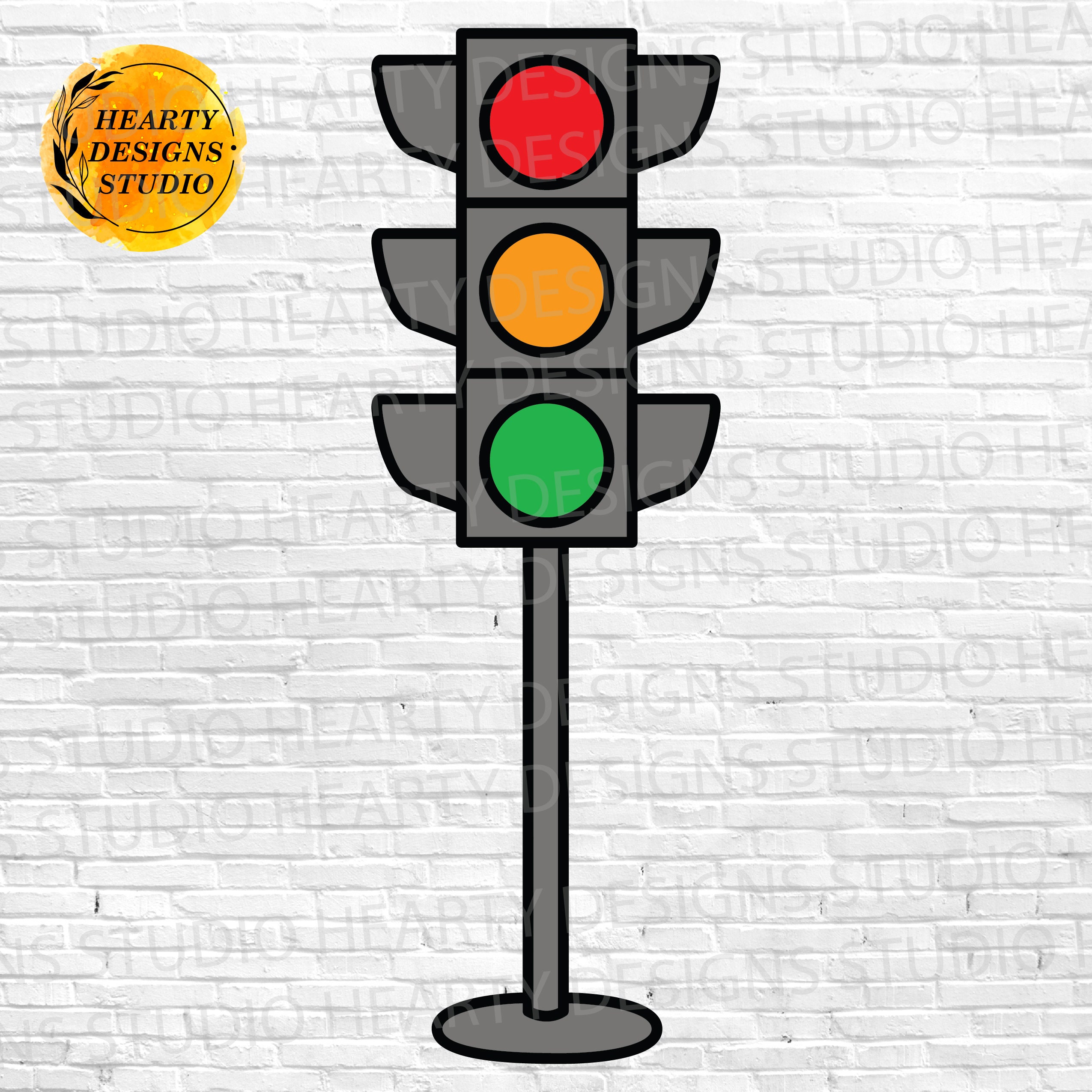 Traffic Lights SVG Bundle: Clipart, Cut Files (digital Download) - Etsy