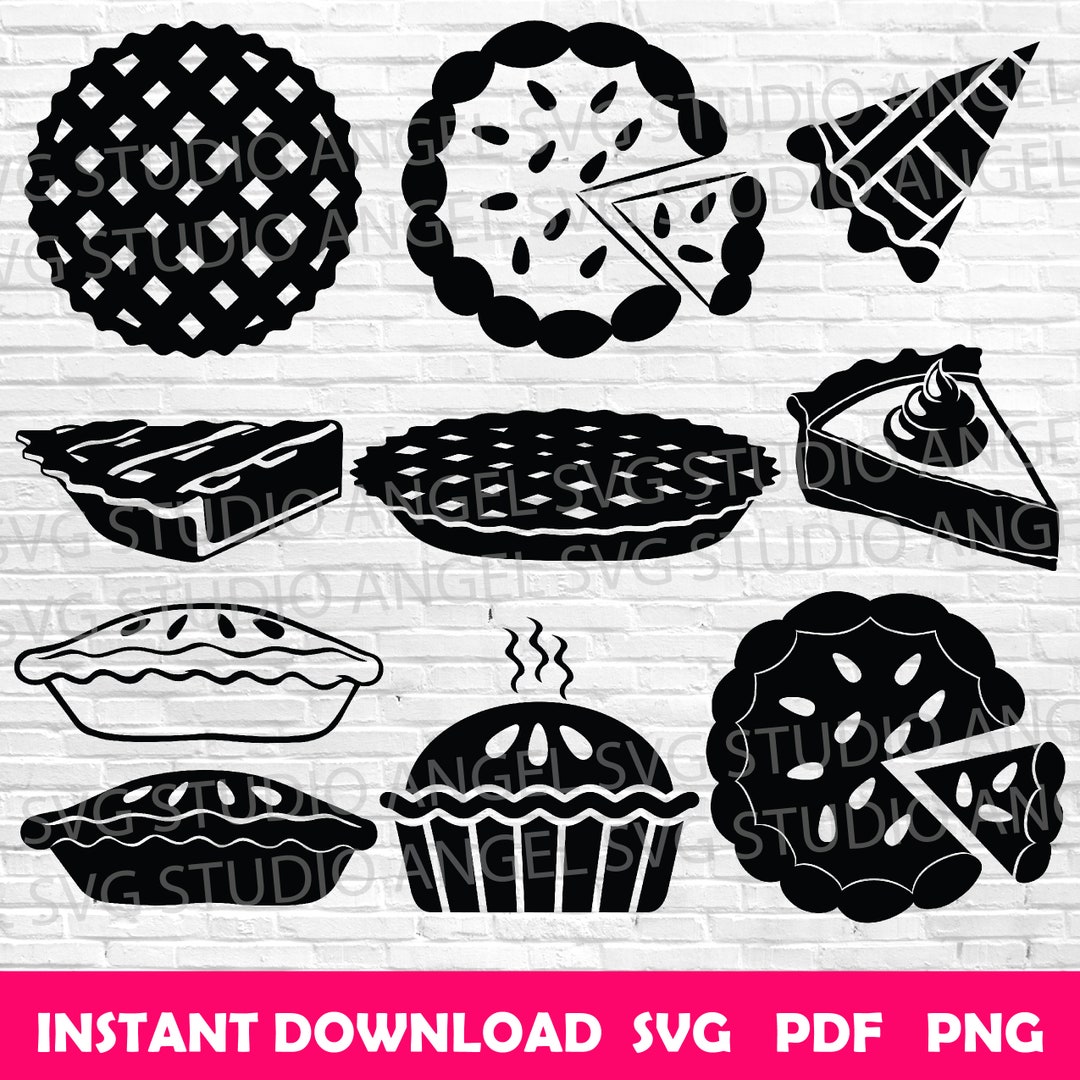 Pie Svg Pie Cricut Svg Pie Svg Cut Files Pie Vector Svg Apple Pie Svg ...