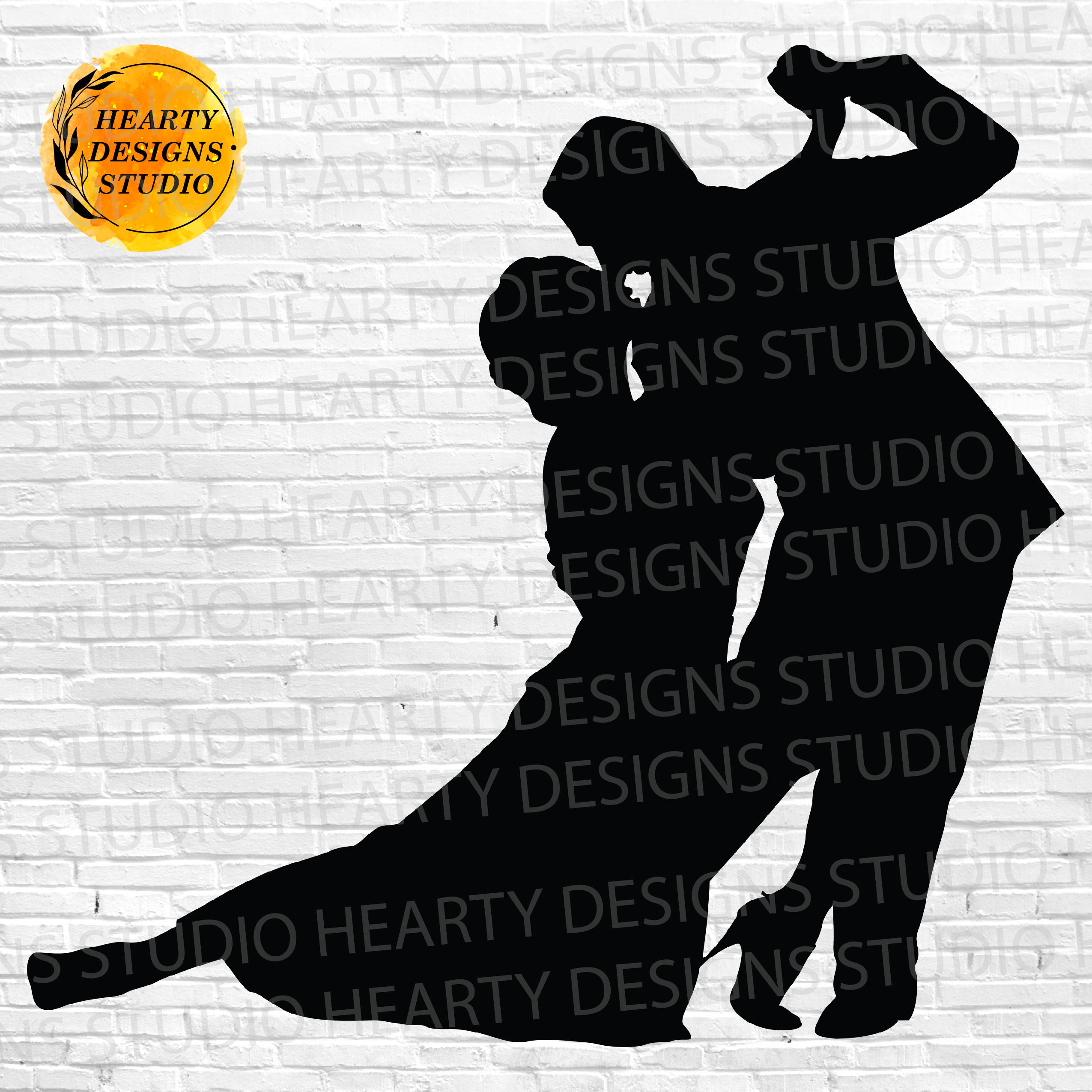 Ballroom Dance Silhouette SVG Bundle (digital Download) - Etsy