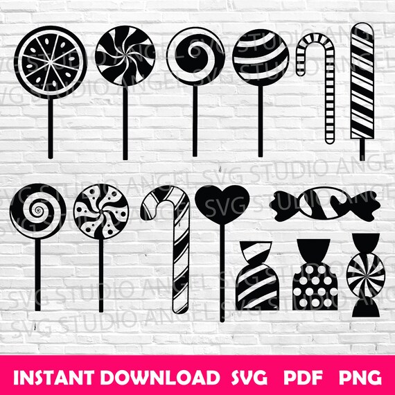 Candy Svg Candies Svg Candy Cricut Svg Candies Svg Bundle - Etsy UK