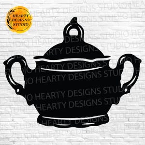 Tea Set Svg Tea Set Cricut Tea Set Clipart Tea Set Vector Tea Set ...
