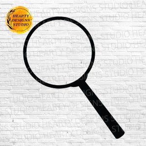 Lupe svg Lupe svg Lupe Cricut Vergrößern Werkzeug Lupe svg cut Lupe svg ...