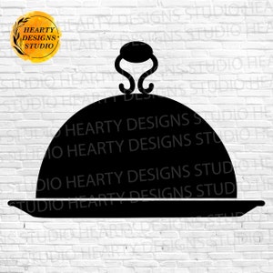 Restaurant Cloche Svg Restaurant Cloche Cricut Restaurant Cloche ...
