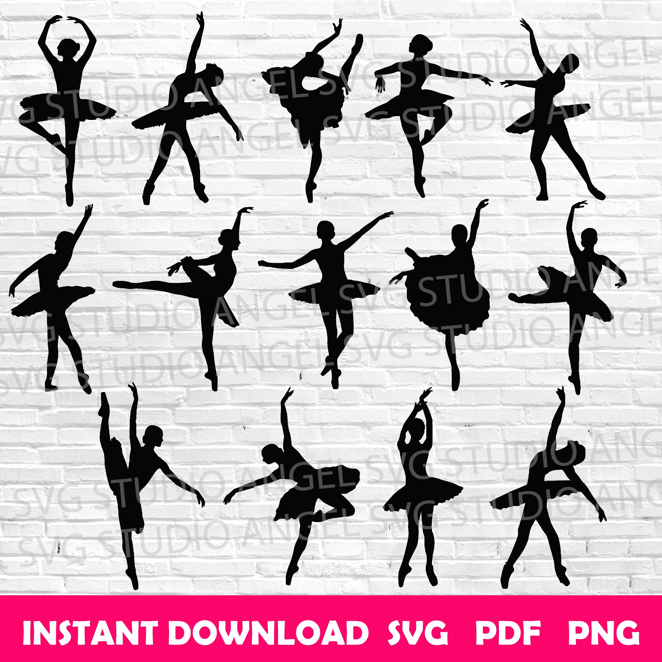 Ballerina Svg Ballet Dancer Svg Ballerina Cricut Svg Ballerina Svg ...