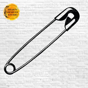 Safety Pin Svg Safety Pin Cricut Safety Pin Svg Bundle Safety Pin Svg ...