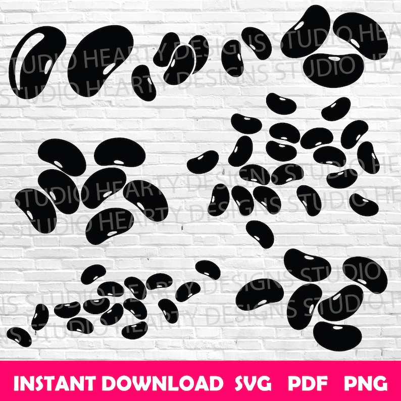 Beans Svg Beans Cricut Beans Clipart Beans Vector Beans Svg Cut Files ...