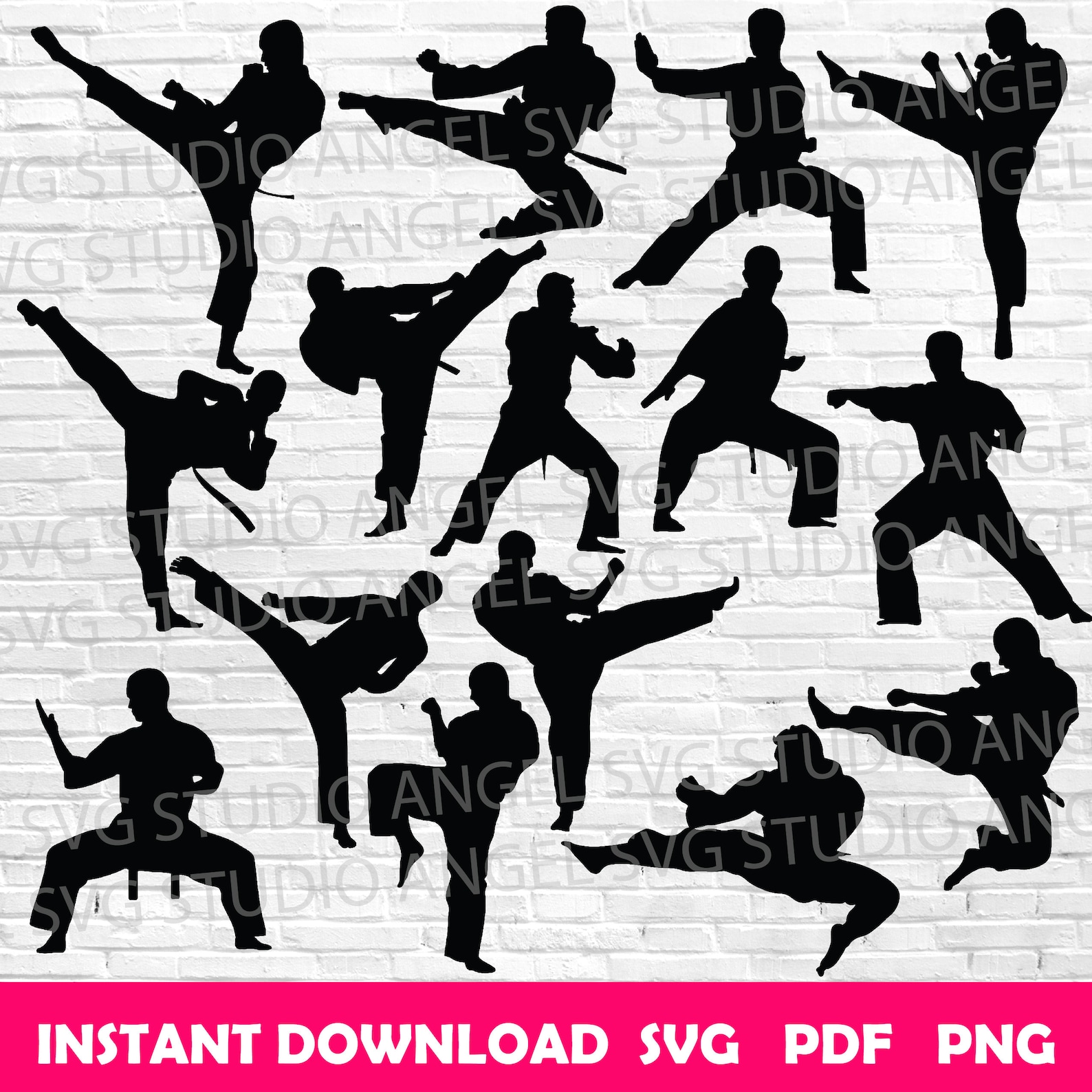 Karate svg Karate Cricut Karate svg bundle Karate svg cut Datei Karate ...