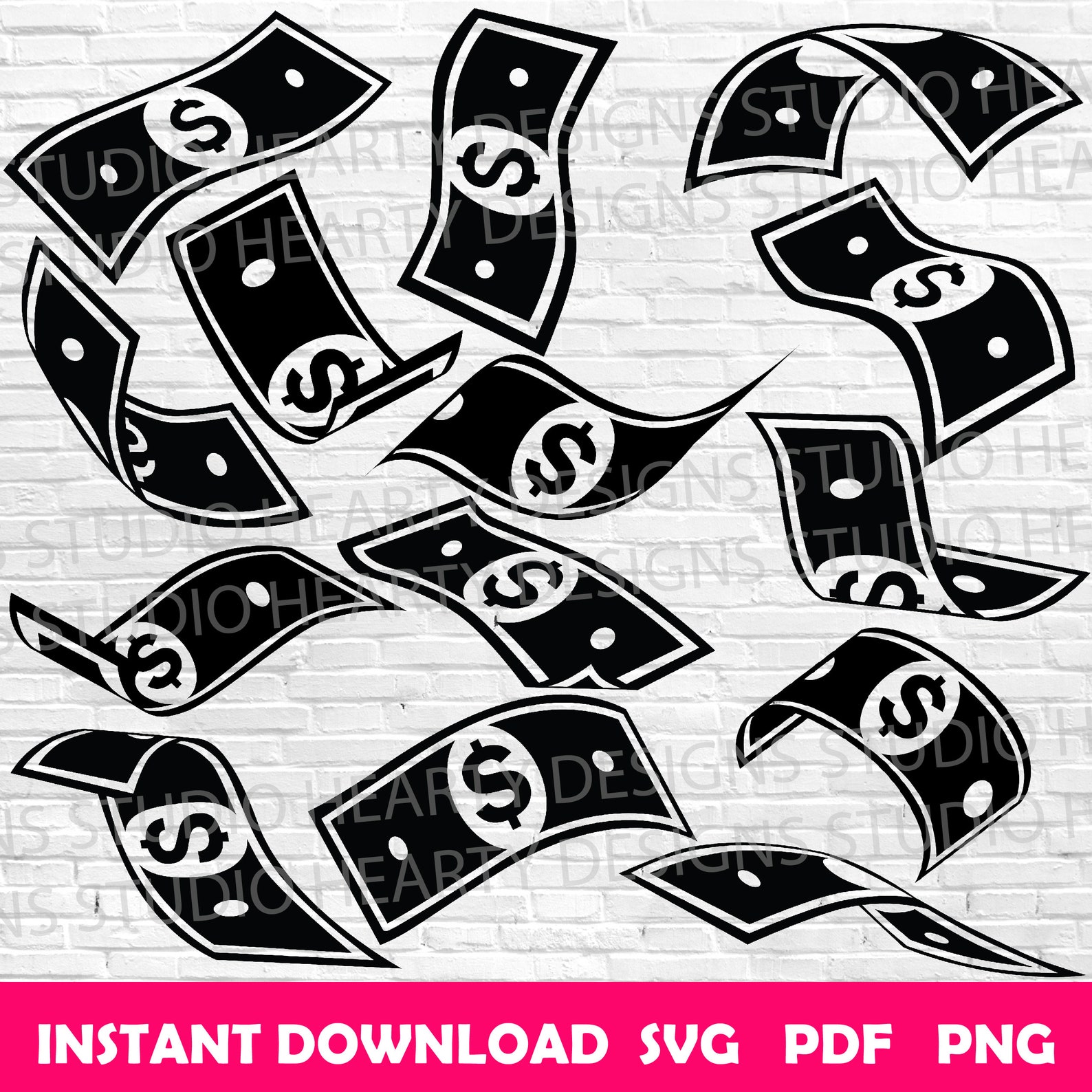 Dollars Svg Dollar Bill Svg Dollars Cricut Dollars Clipart Dollars ...