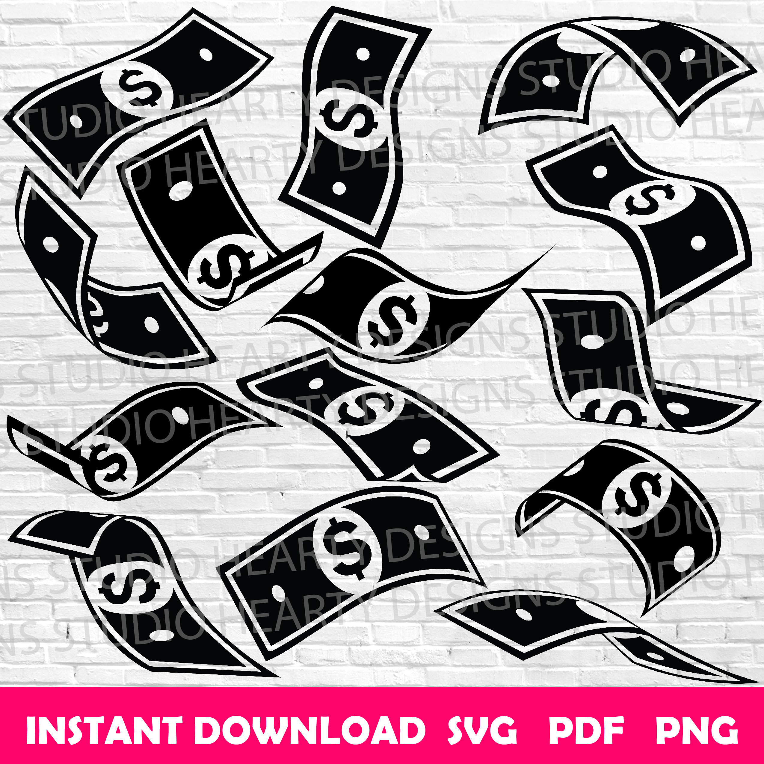 Dollars Svg Dollar Bill Svg Dollars Cricut Dollars Clipart Dollars ...