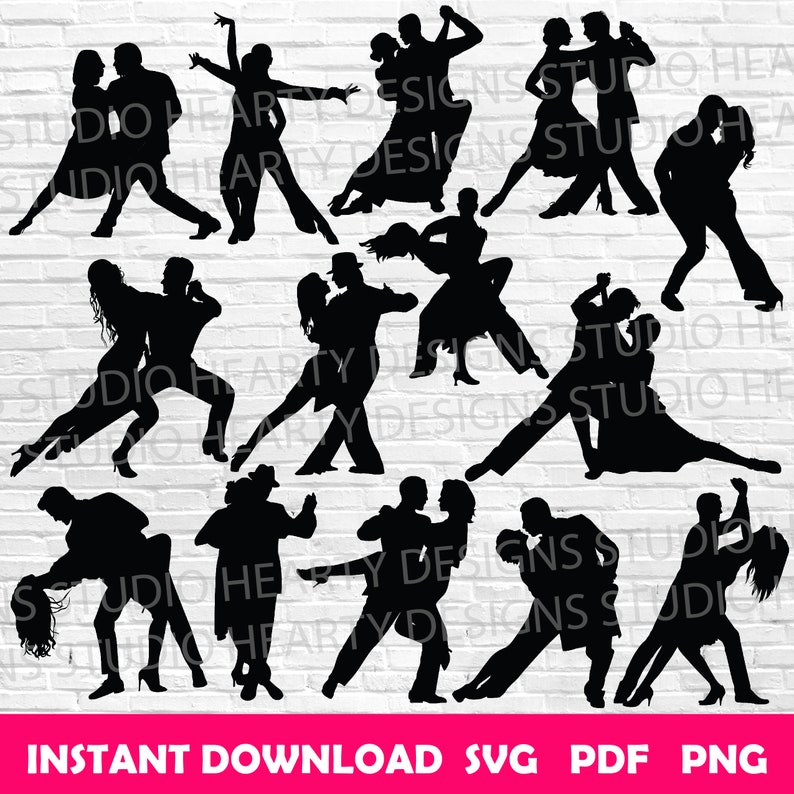 Tango Dancer Svg Tango Dance Svg Tango Dancer Cricut Tango - Etsy