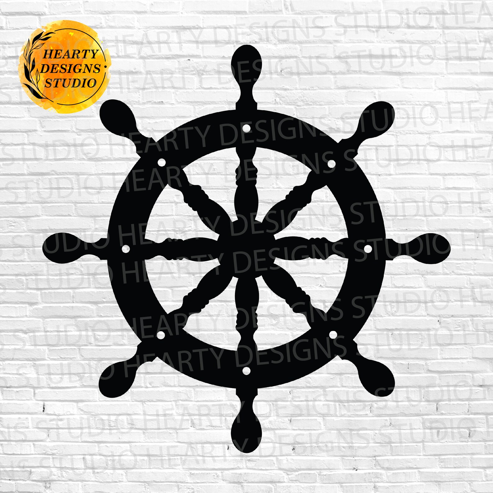 Ship Wheel SVG Bundle: Rudder Cut Files (digital Download) - Etsy