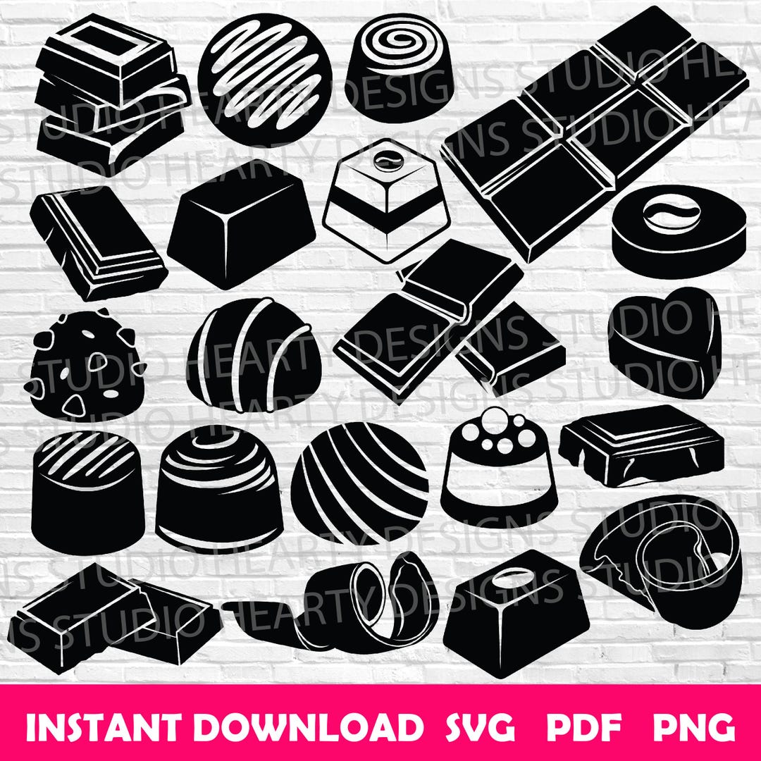 Chocolate Svg Chocolate Cricut Svg Chocolate Svg Cut Files Chocolate ...