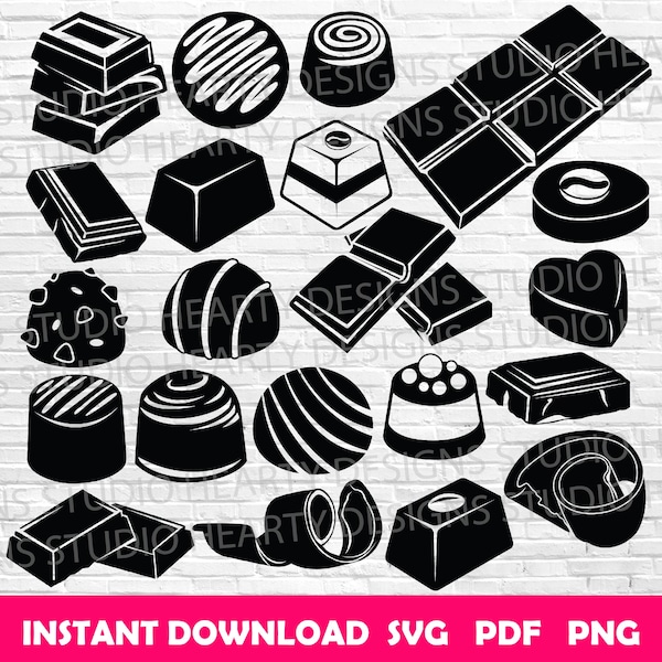 Chocolate Svg - Etsy