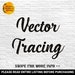 Vector Conversion Vectorize Logo Raster to Vector Image to - Etsy