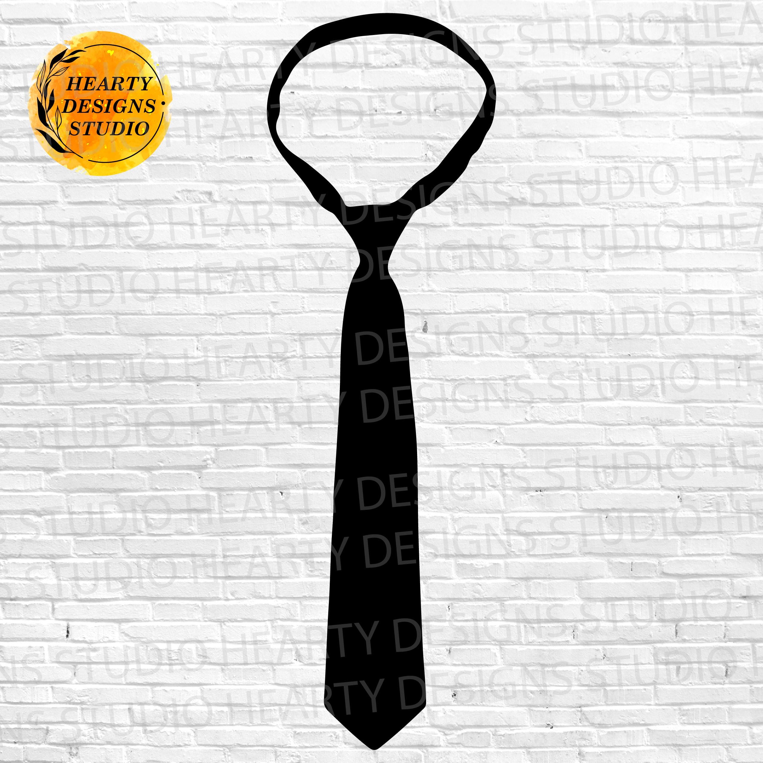 Neck Tie SVG Bundle: Vector Clipart, Cricut Cut Files (digital Download ...