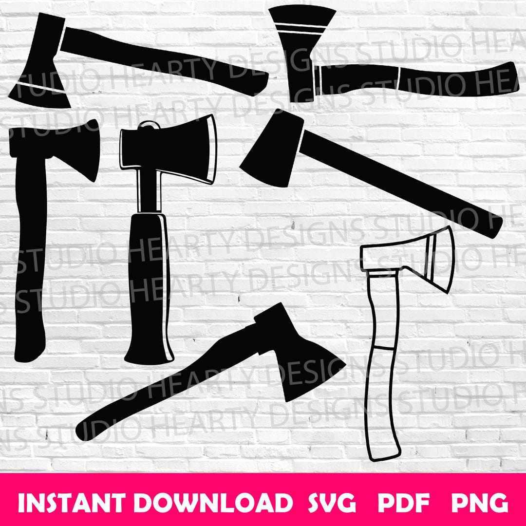 Axe Svg Wooden Axe Svg Axe Cricut Axe Silhouette Axe Svg Bundle Axe Svg ...