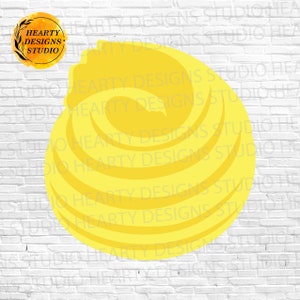 Butter Swirls Vector Clipart: SVG, PDF, PNG Files (digital Download) - Etsy