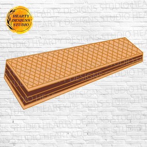Wafer Biscuit Svg Chocolate Wafer Svg Wafer Biscuit Cricut Wafer Svg ...