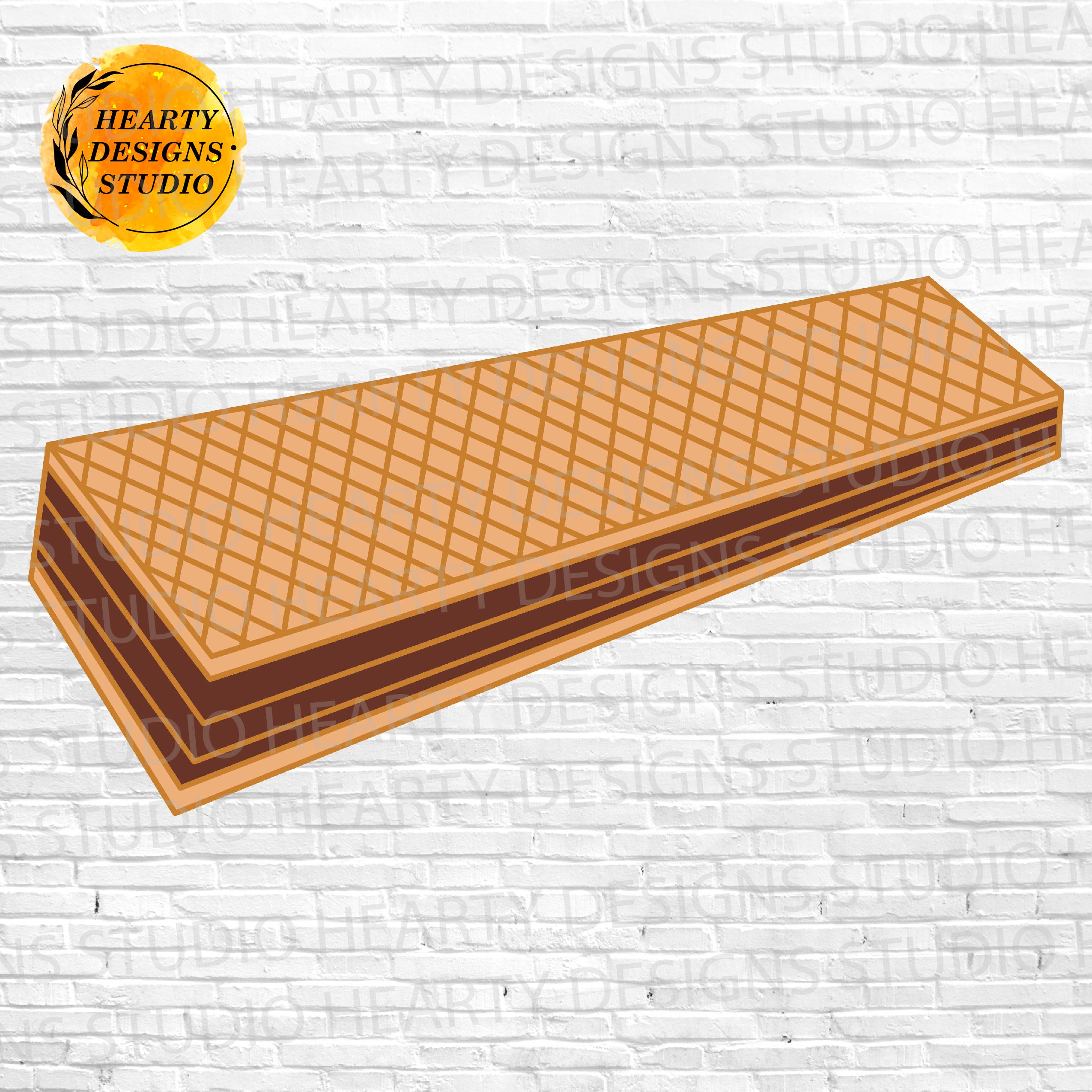 Wafer Biscuit SVG Bundle: Chocolate Wafer Clipart (digital Download) - Etsy