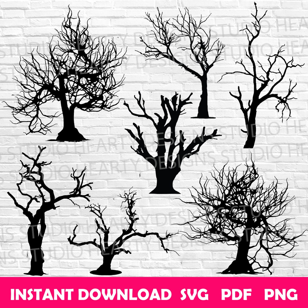 Dead Tree Svg Snags Svg Dead Tree Svg Cut File Dead Tree Cricut Dead ...