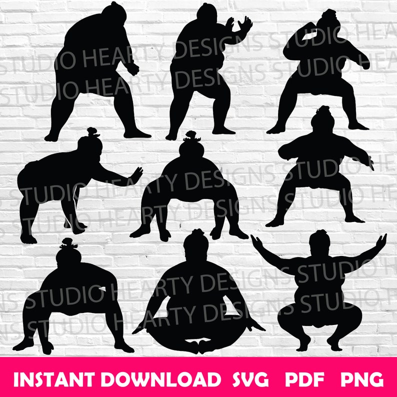 Sumo Svg Sumo Cricut Sumo Svg Bundle Sumo Svg Cut Files Sumo Silhouette ...