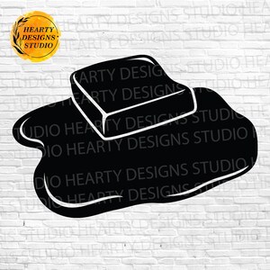 Melting Butter Svg Melting Butter Piece Svg Melting Butter Cricut ...