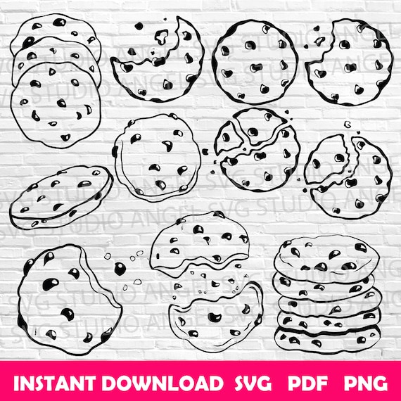 Cookies Svg Cookies Cricut Svg Bundle Cookies Clipart Cookies - Etsy ...