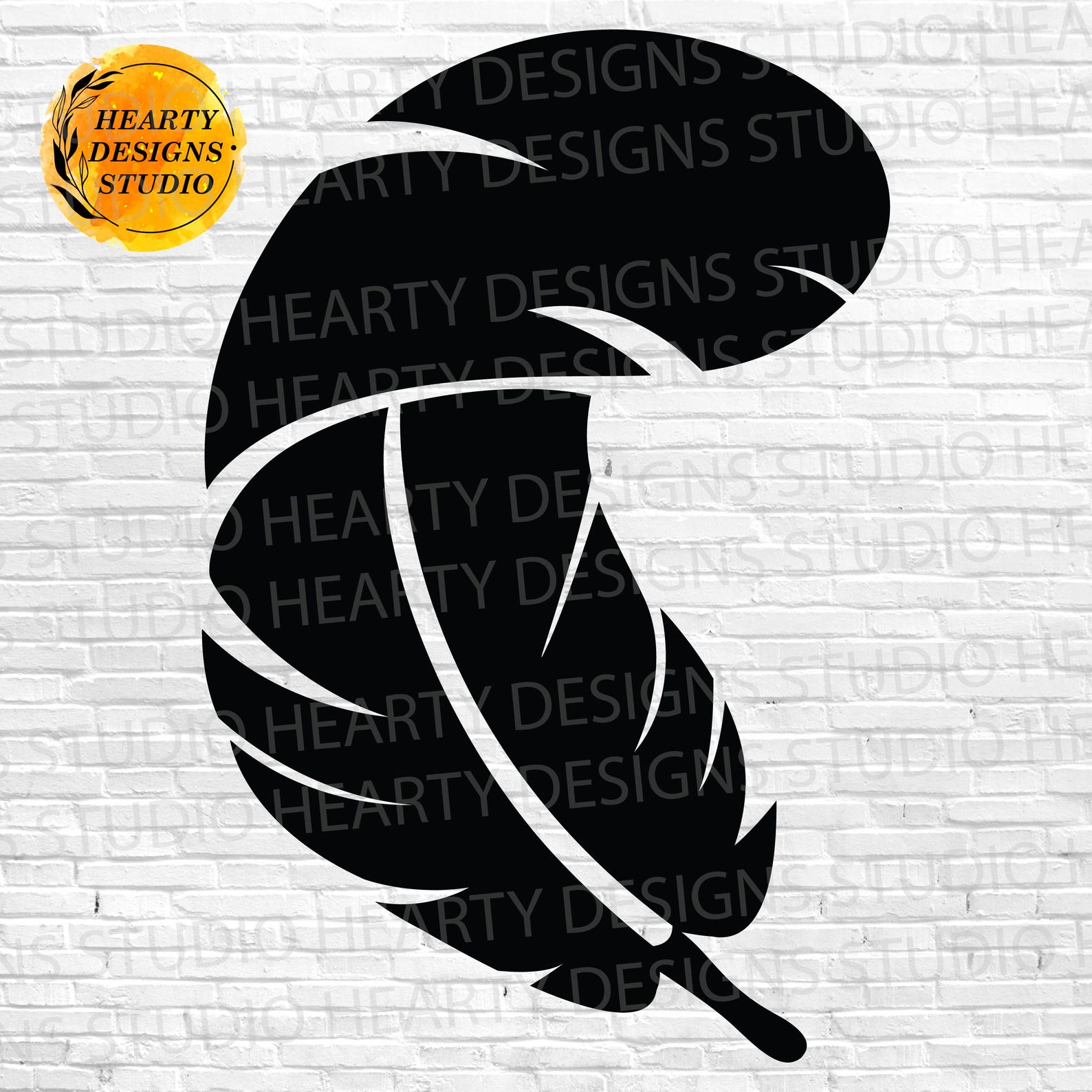 Feather SVG Bundle: Cut Files for Cricut Silhouette (digital Download ...
