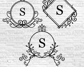 Monogram Letter S - Etsy