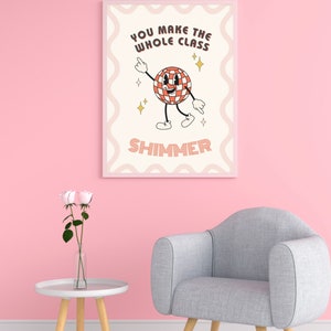 Retro Bejeweled Disco Cartoonclassroom Poster | TS Eras Tour | Cute ...