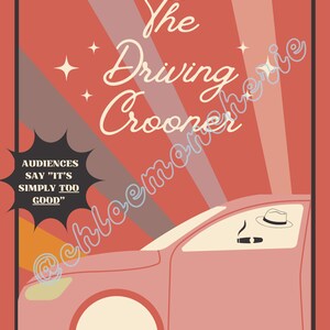 Cute Driving Crooner Fake Movie Poster, I Think You Should Leave ...