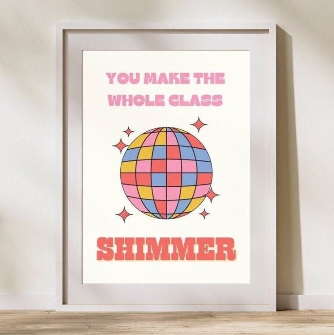 Bejeweled Classroom Poster | TS Eras Tour | Classroom Decor - Etsy