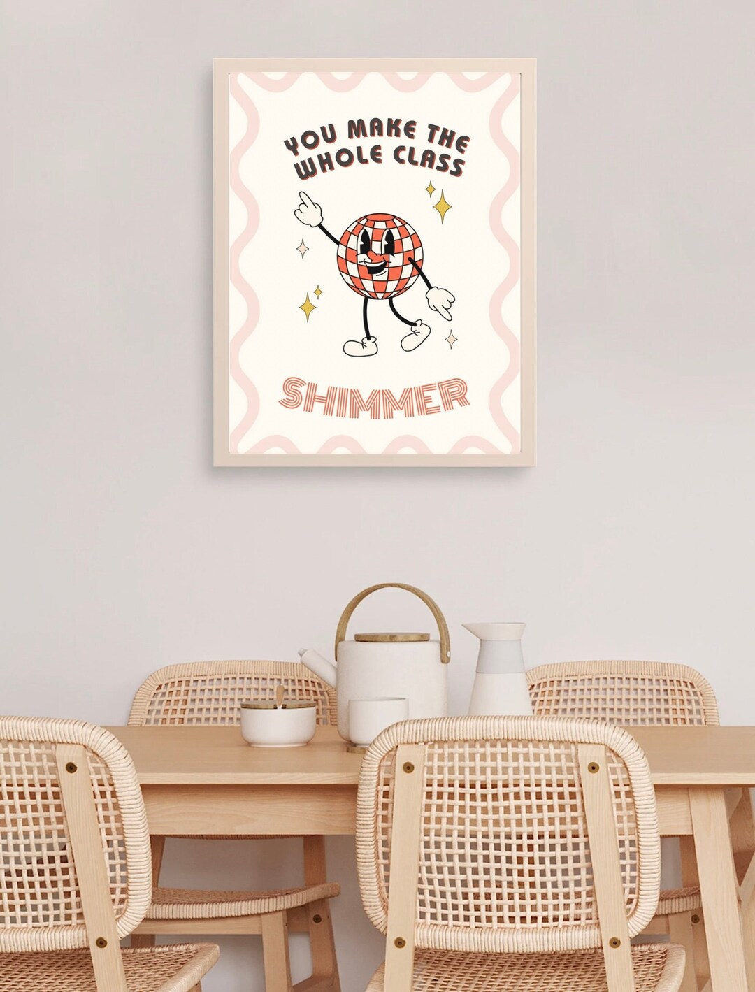 Retro Bejeweled Disco Cartoonclassroom Poster | TS Eras Tour | Cute ...