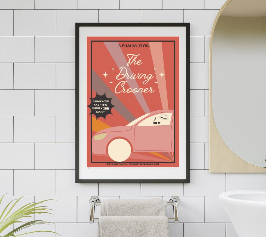 Cute Driving Crooner Fake Movie Poster, I Think You Should Leave ...