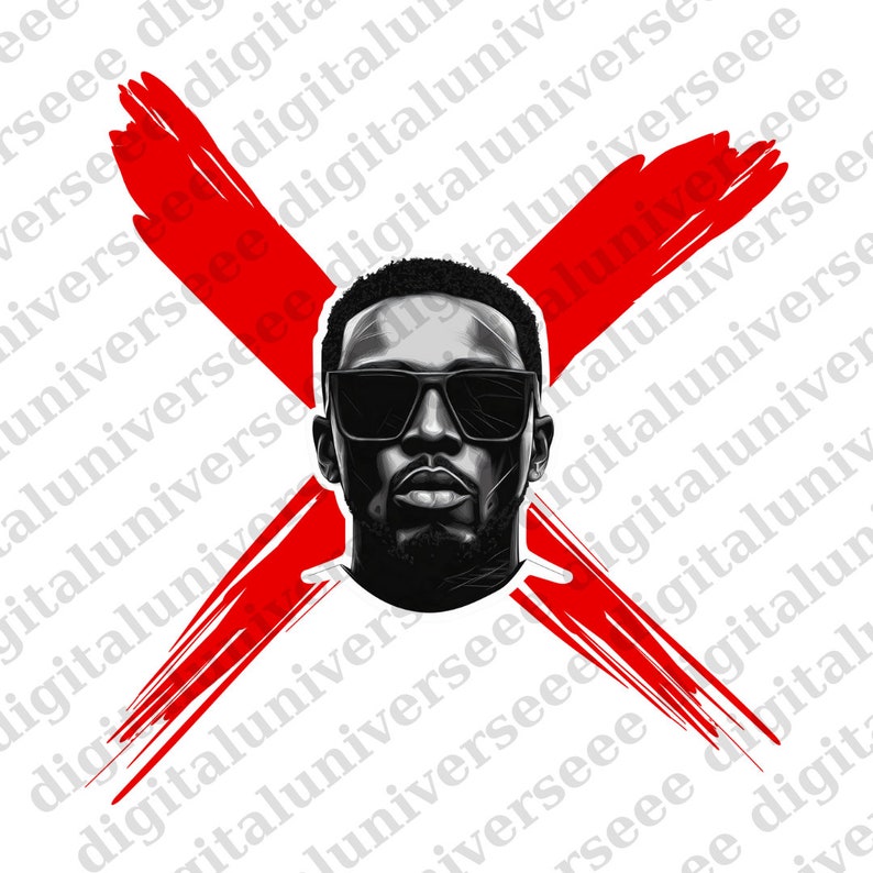 Diseño de camiseta de Diddy, calcomanía de Diddy, fiesta de Diddy, Puff ...