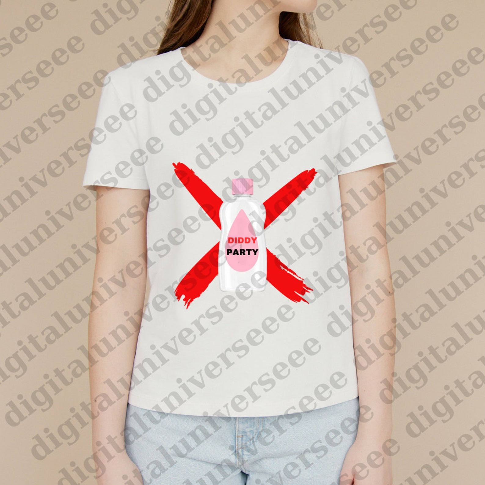 Baby Oil Design , Diddy Sticker, Diddy Party , Puff Daddy PNG, Baby Oil ...