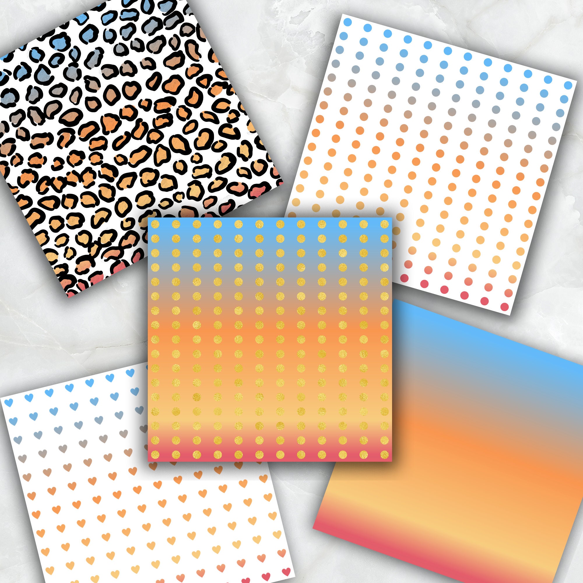 Digital Paper Pack, Girl Gang Party Time, Girls' Night Out, Girls ...