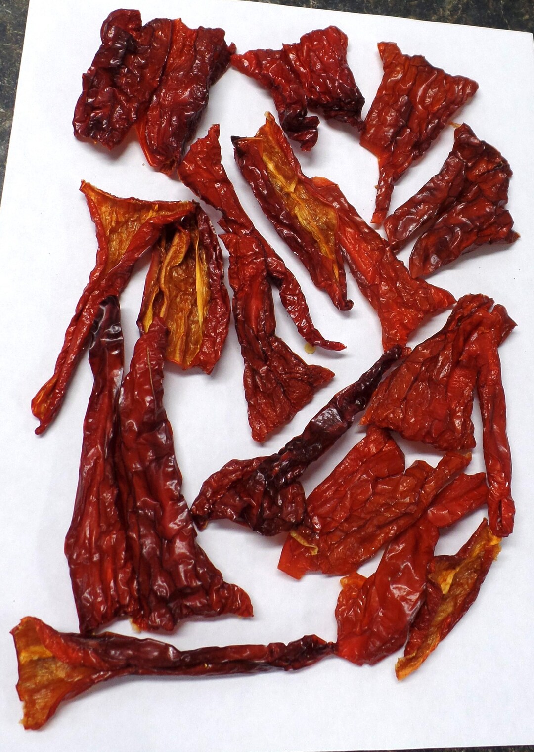 Cornito Red Italian Pepper 1 Oz STRIPS Dehydrated - Etsy