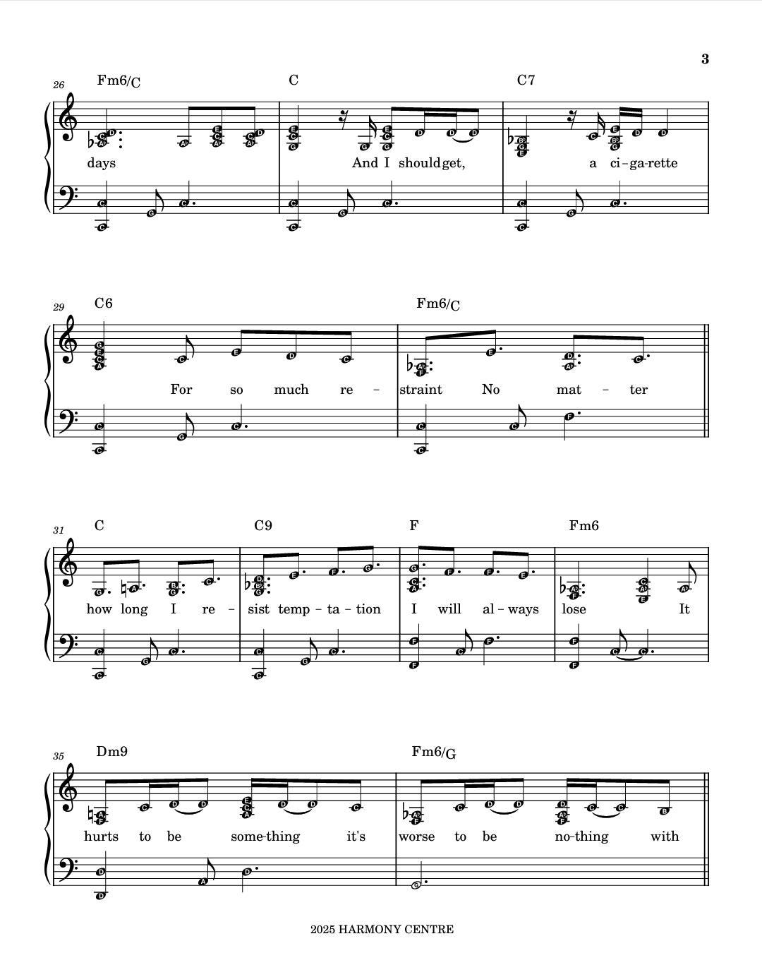 Promise (laufey) Piano Sheet Music Score With Note Names Esy ...