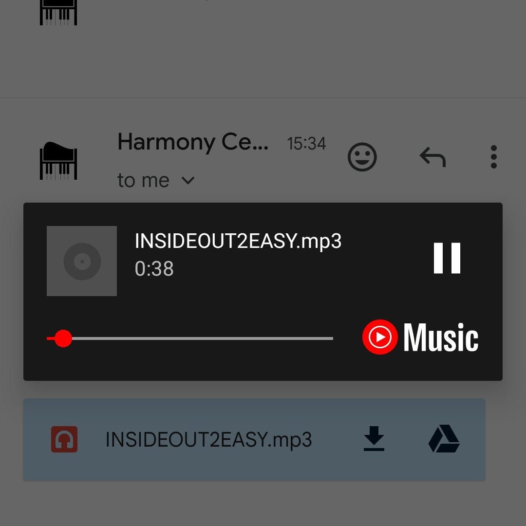 Insideout - Attractive Piano Theme Sheet Music Score With Note Names - Etsy