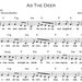 As the Deer - Piano Sheet Music Score With Note Names & FREE Lead Sheet ...